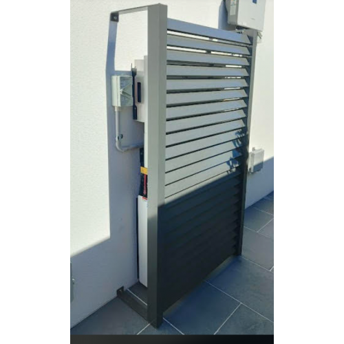 Wall Mounted Louvre AC Screens | Custom DIY Aluminium