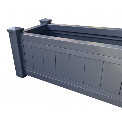 Custom Aluminium Planter Boxes in Milton - White, Grey, Black, Merbau