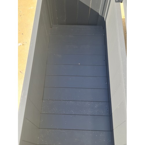 Aluminium Slat Storage Boxes - Custom sizes and 8 colours with LID!